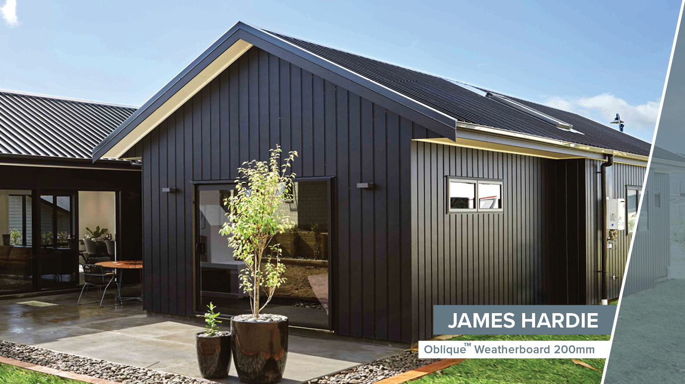 James Hardie Oblique Weatherboard | Cladding | PlaceMakers